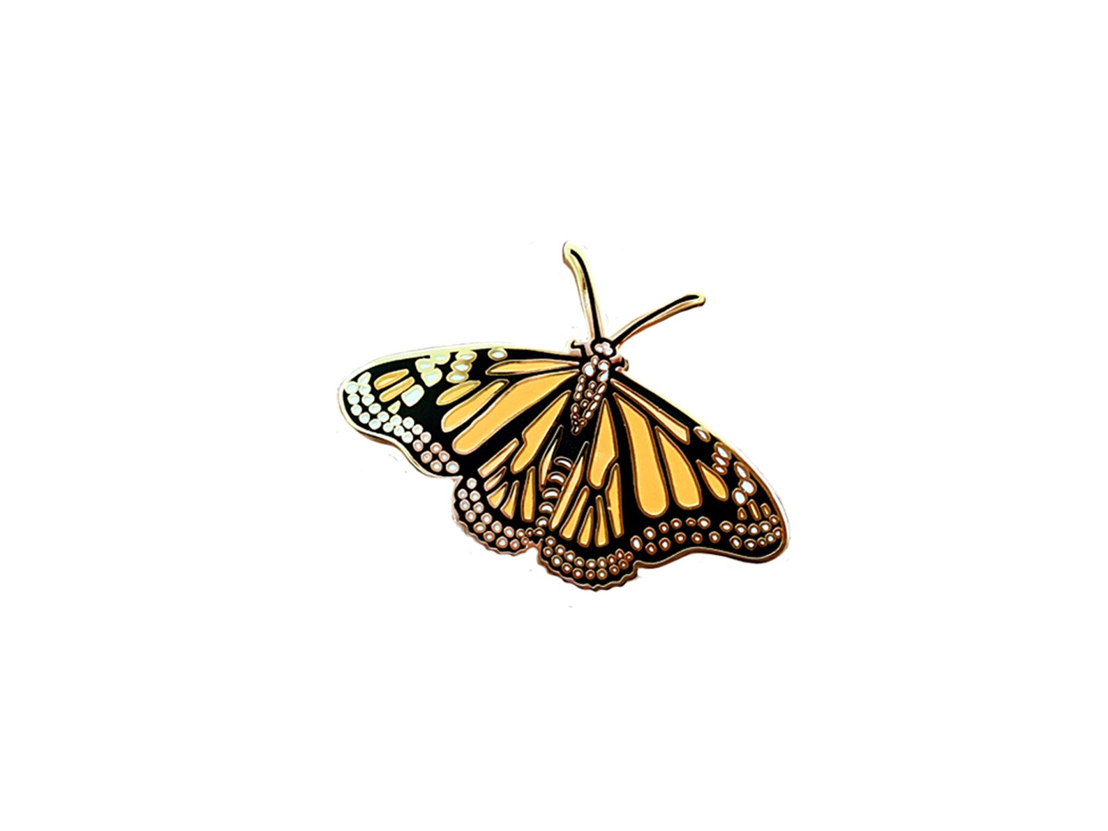 Monarch Enamel Pin Monarch Butterfly Enamel Pin Single Hard - Etsy