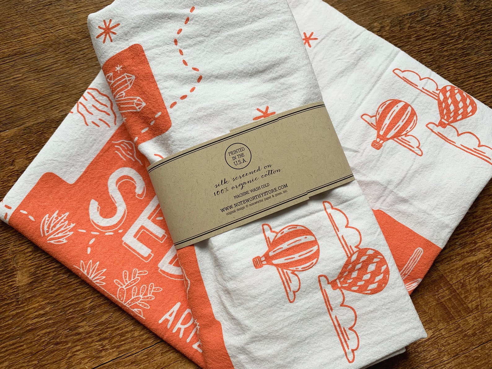 Sedona Arizona Tea Towel Sedona Tea Towel Single Screen | Etsy