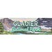 Glacier National Park Bumper Sticker, Glacier Sticker, Bumper Sticker ...