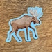 Moose Sticker Single Die Cut Vinyl Sticker - Etsy