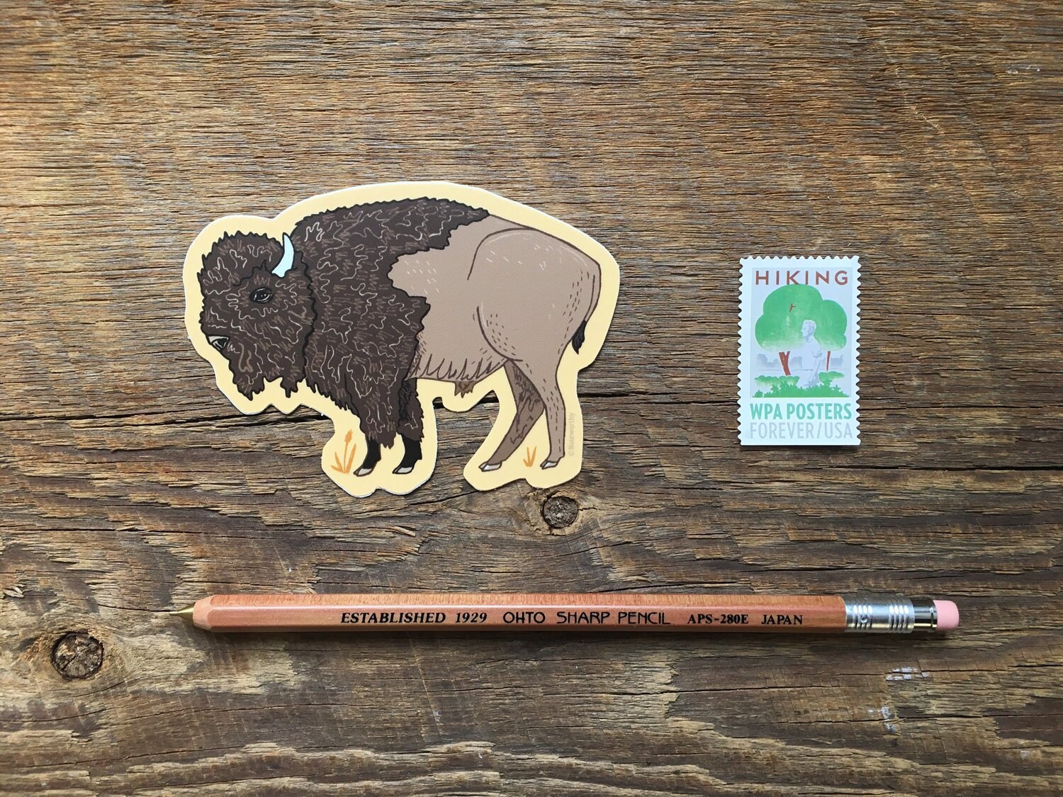 Bison Sticker Buffalo Sticker Single Die Cut Vinyl Sticker | Etsy