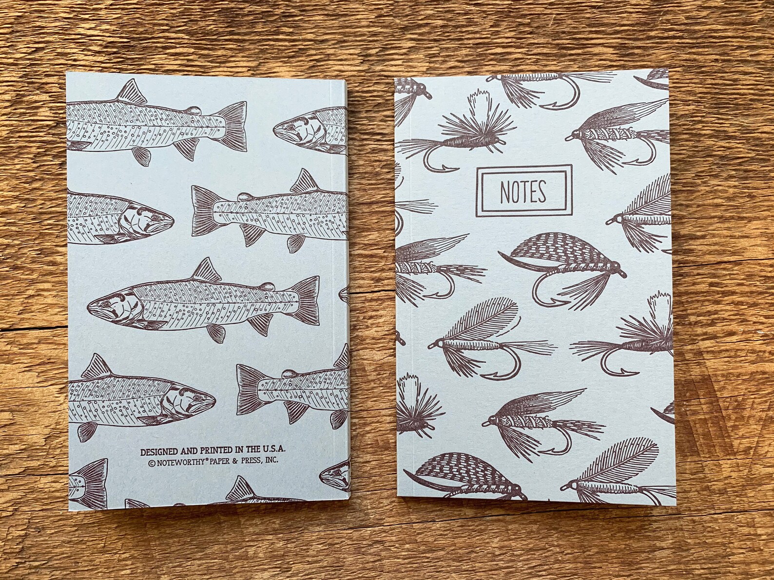 Trouts & Fishing Flies Pocket Notebook Sets Set of 2 Pocket - Etsy
