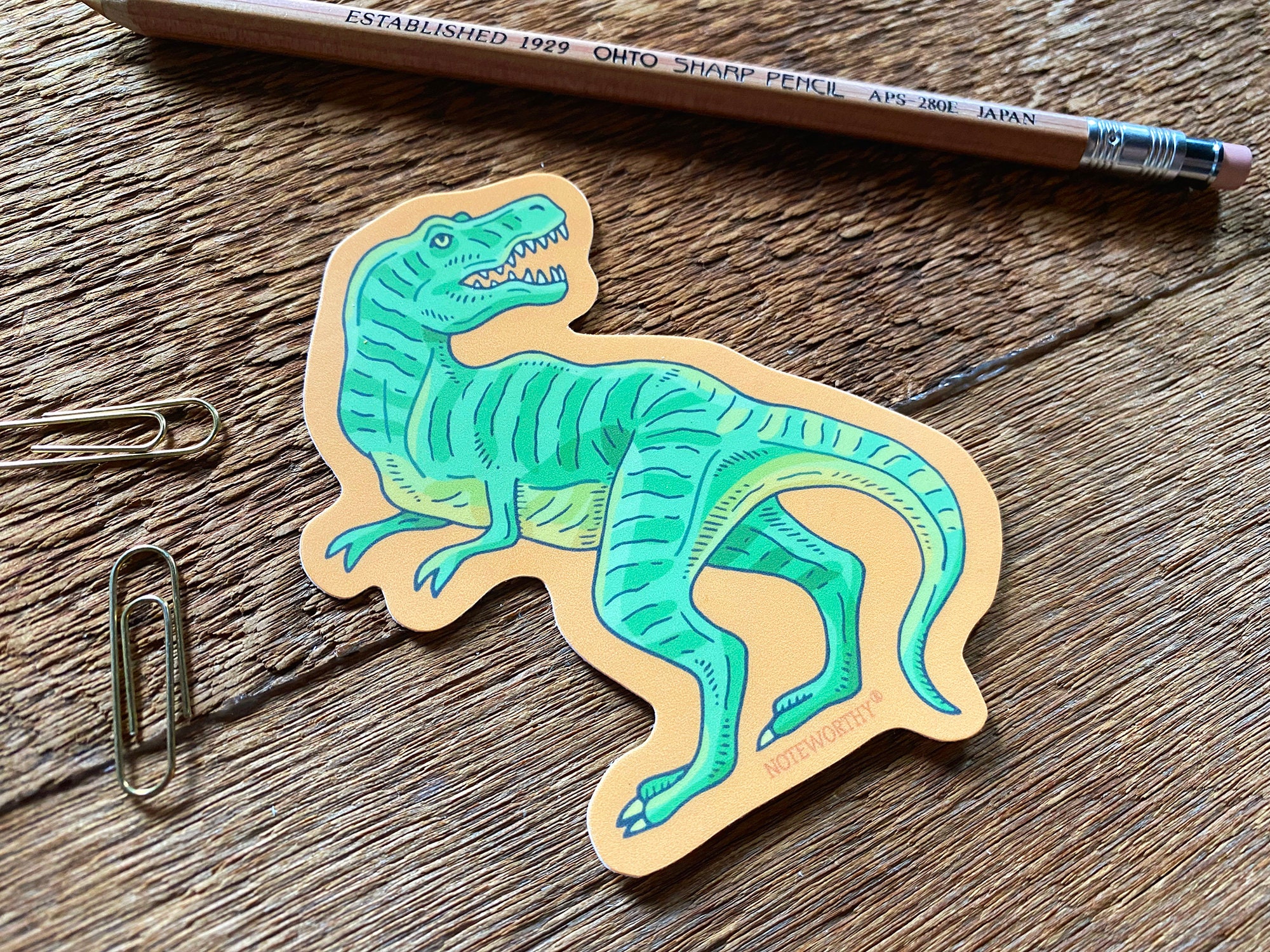 T Rex Sticker Tyrannosaurus Rex Dinosaur Sticker Dino | Etsy