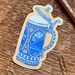 Beer Stein Sticker Oktoberfest Sticker Single Die Cut Vinyl - Etsy