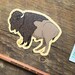 Bison Sticker, Buffalo Sticker, Single Die Cut Vinyl Sticker - Etsy