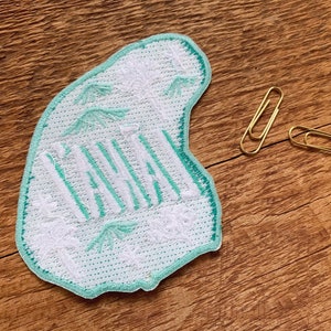 Lanai Island Patch, Lanai Island Hawaii Patch, Single Embroidered Patch ...