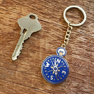Compass Enamel Keychain, Explore Keychain, Single Hard Enamel Keychain ...