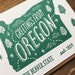 Oregon Greeting Card Greetings From Oregon Boxed Set of - Etsy