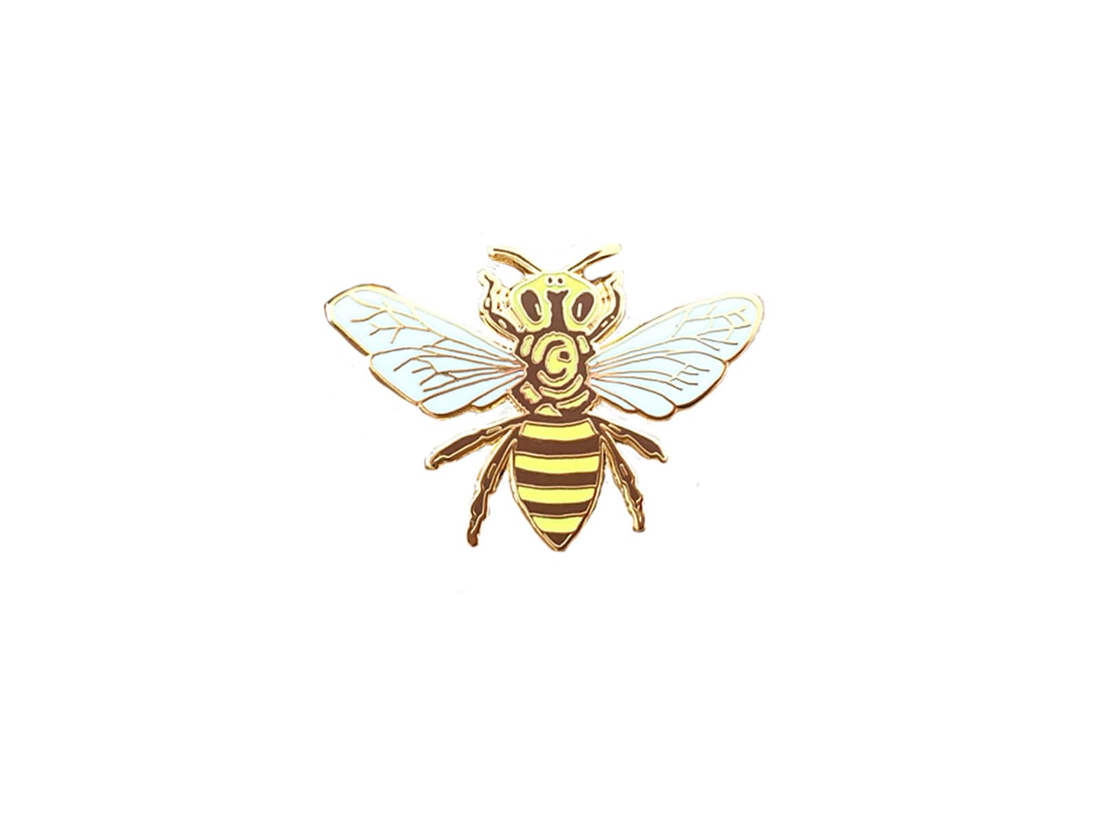 Honey Bee Enamel Pin Bee Enamel Pin Single Hard Enamel Pin - Etsy