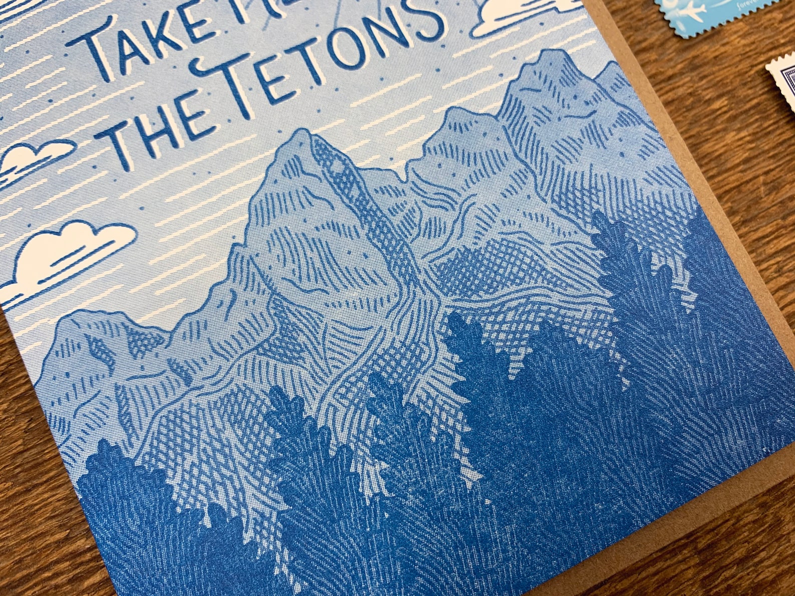 Take Me to the Tetons Greeting Card Grand Teton Card - Etsy