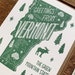 Vermont Greeting Card, Greetings From Vermont, Boxed Set of Letterpress ...