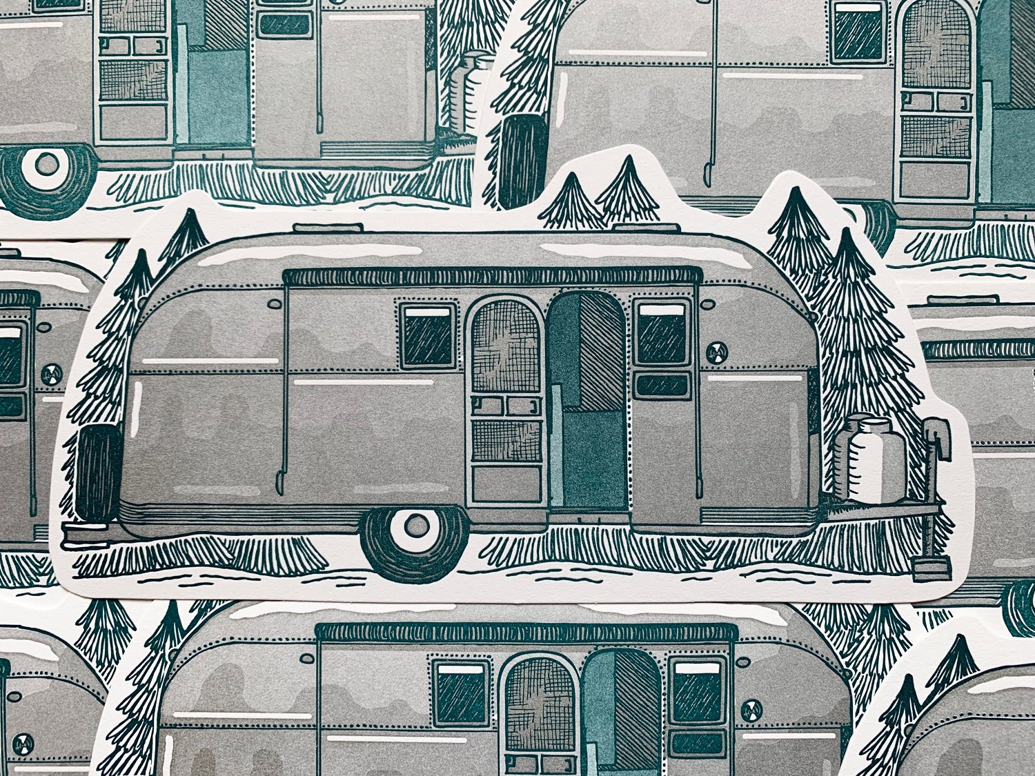 Vintage Camper Postcard Camping Postcard Camper Postcard - Etsy