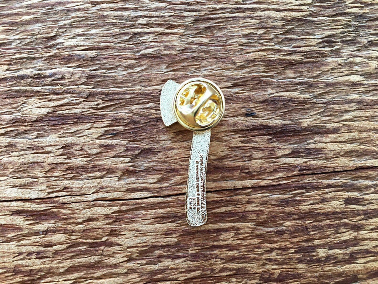 Axe Enamel Pin, Outdoors Enamel Pin, Single Hard Enamel Pin With ...