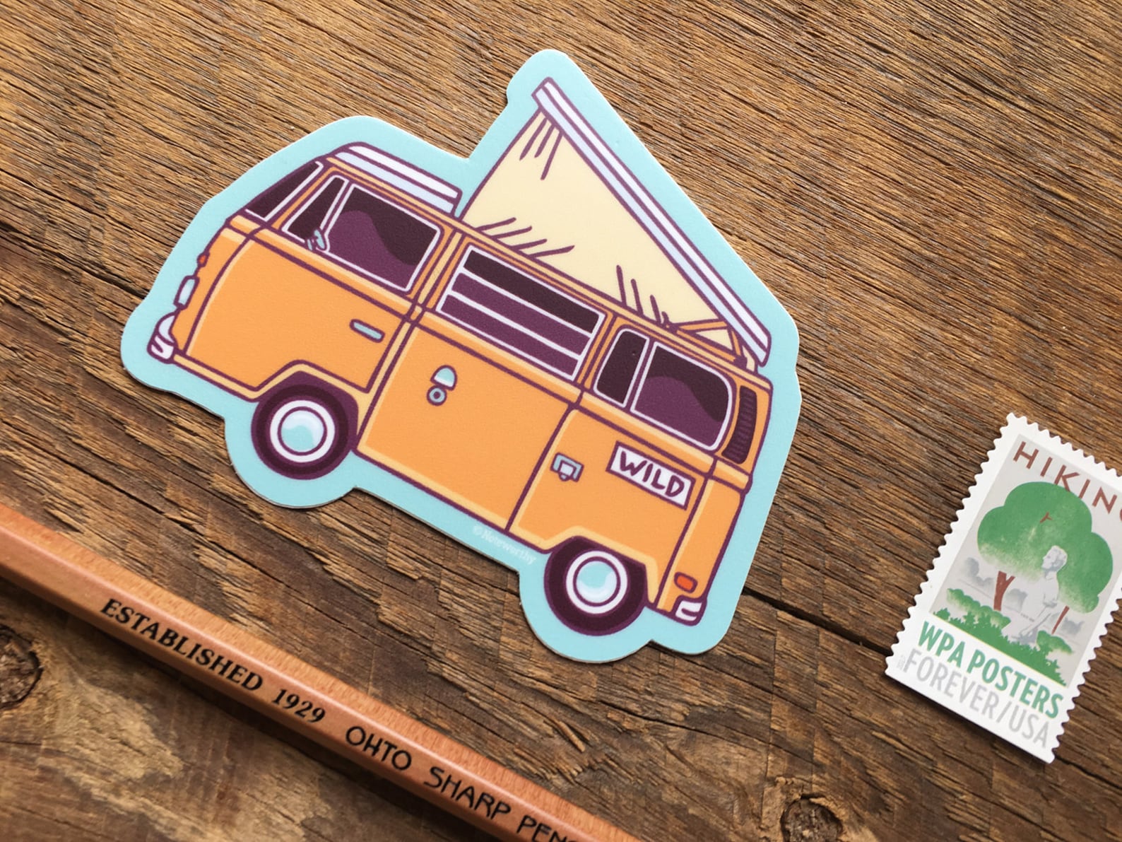 Camper Sticker Camper Bus Sticker Camping Sticker Single - Etsy
