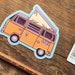 Camper Sticker, Camper Bus Sticker, Camping Sticker, Single Die Cut ...