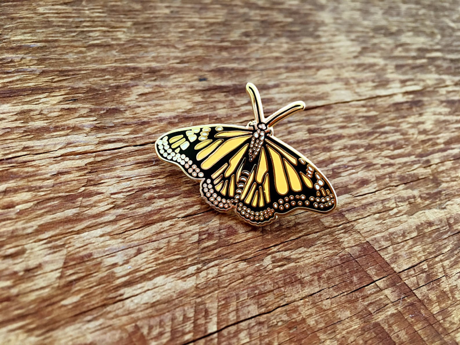 Monarch Enamel Pin Monarch Butterfly Enamel Pin Single Hard - Etsy