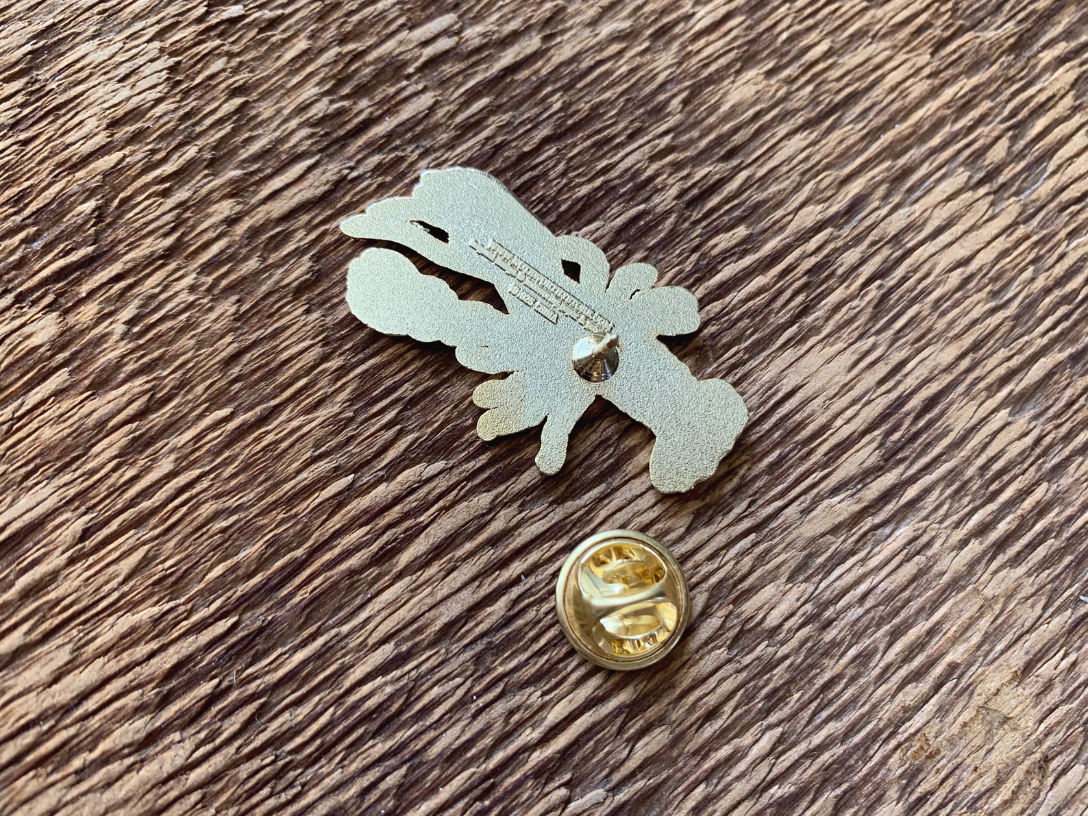Lobster Enamel Pin Red and Gold Lobster Pin Single Hard - Etsy