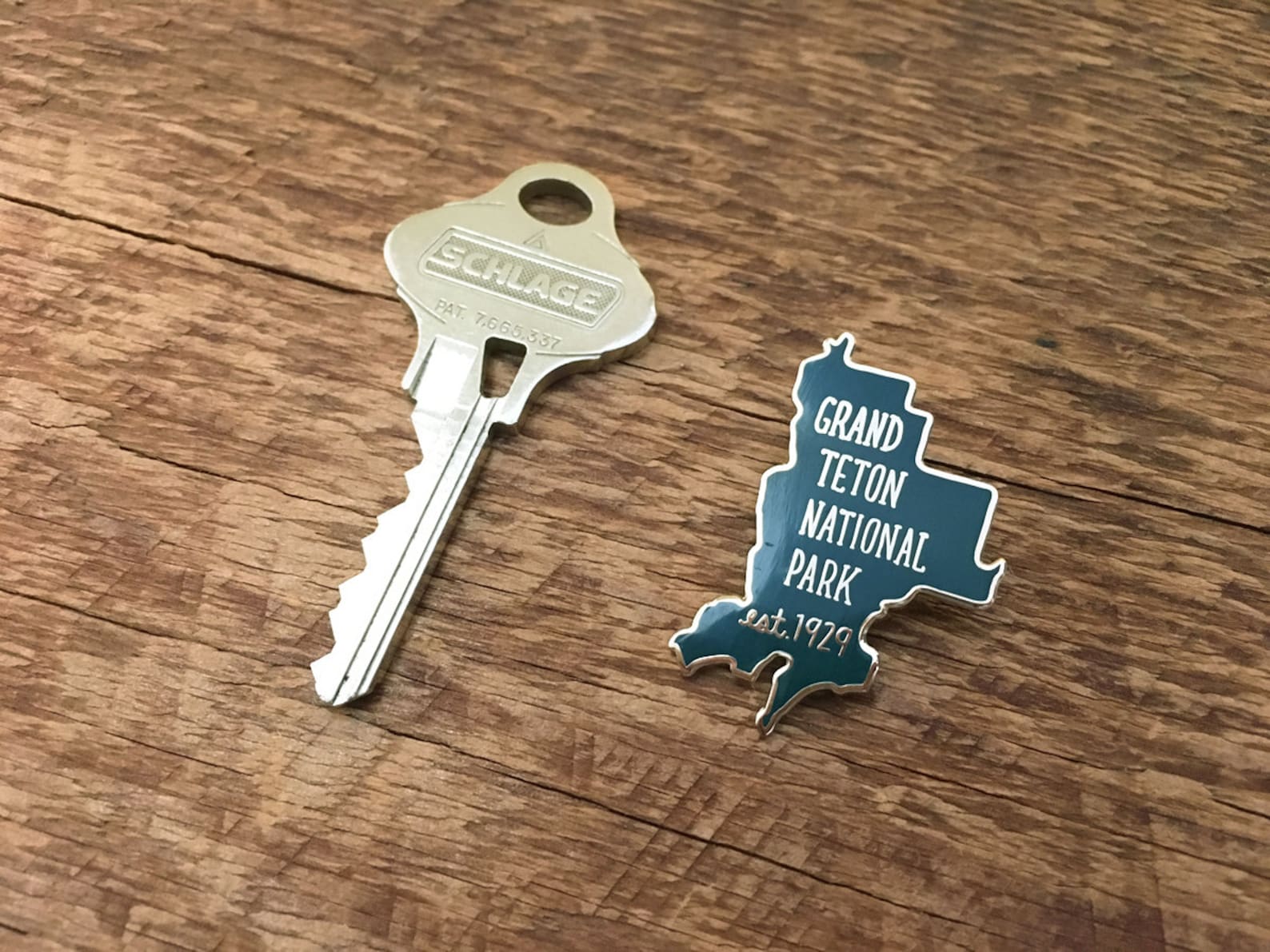 Grand Teton National Park Enamel Pin National Park Pin - Etsy