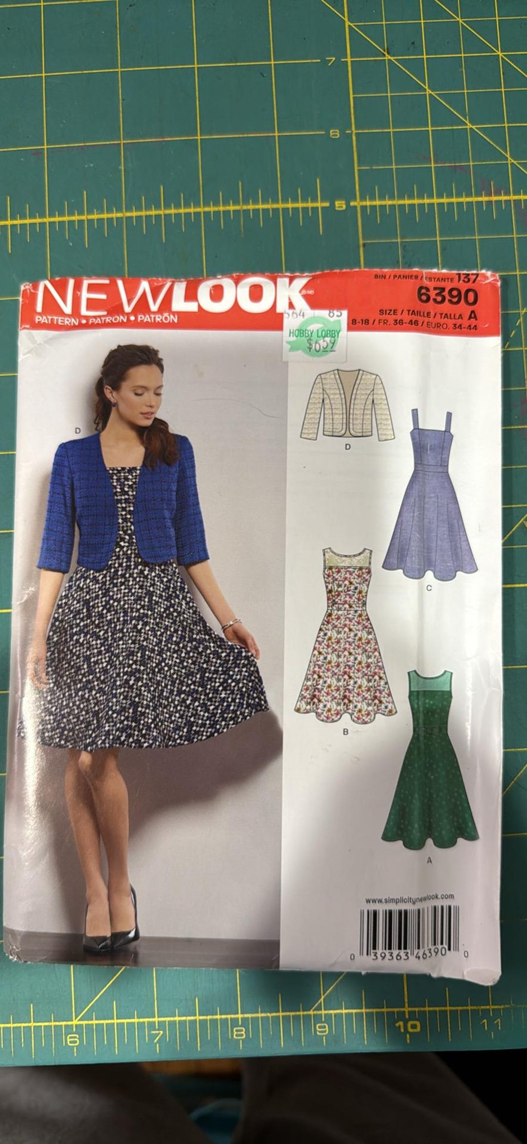 New Look 6390 Sewing Pattern - Etsy