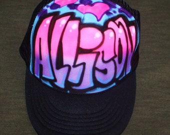 Graffiti hat | Etsy