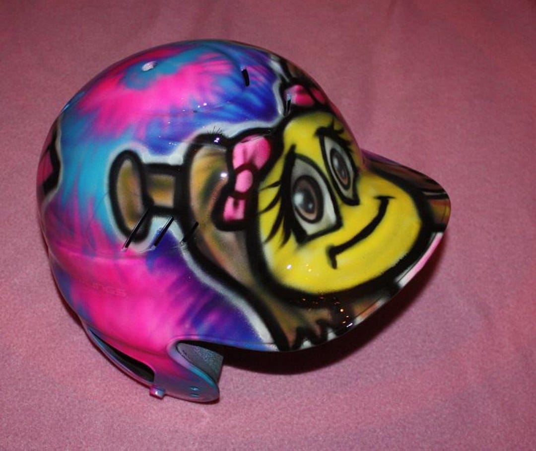 Batting Helmet, Girls Helmet, Softball Helmet, Personalized Helmet ...