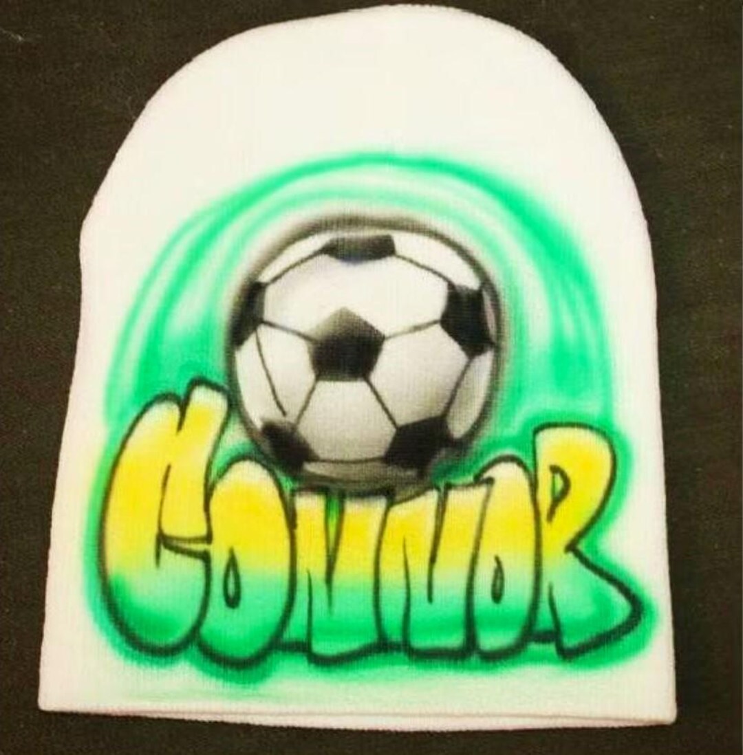 Personalized Boys Soccer Beanie Hat, Soccer, Boys Soccer, Soccer Team ...