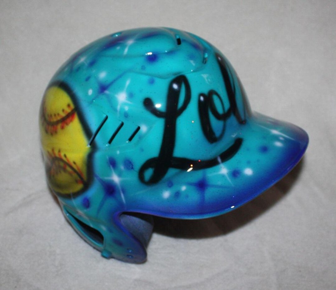 Batting Helmet, Girls Helmet, Softball Helmet, Personalized Helmet ...