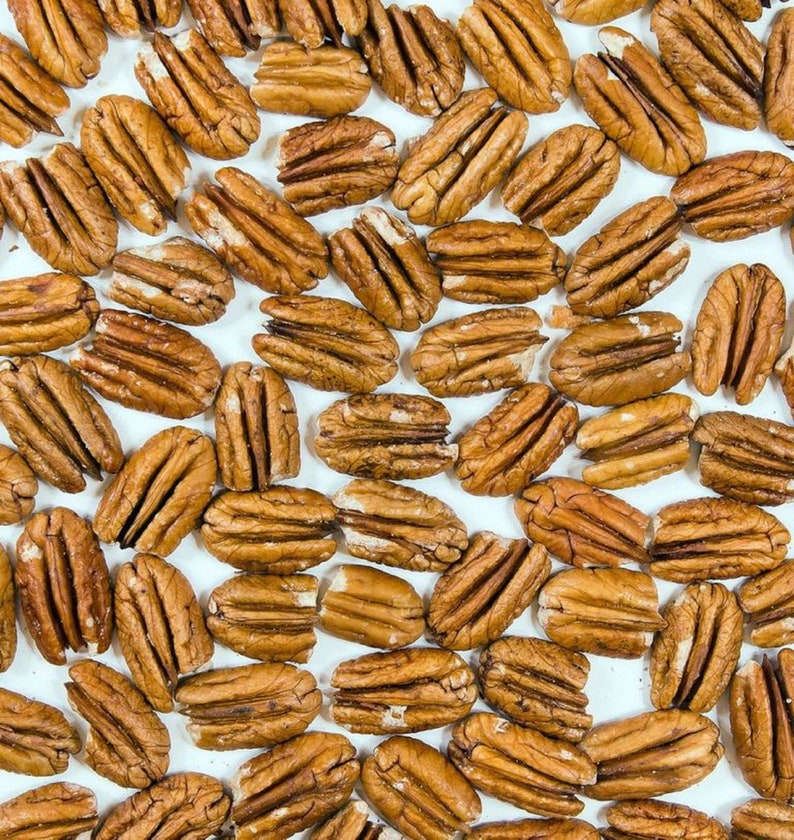 Raw Texas Pecan Halves - Etsy