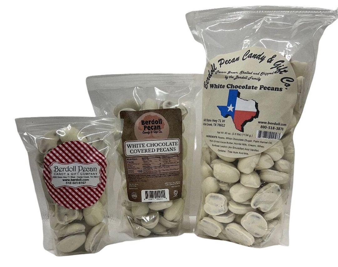 White Chocolate Pecans - Etsy