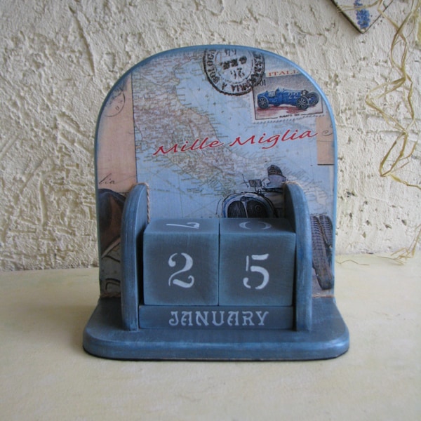 Block Calendar - Etsy