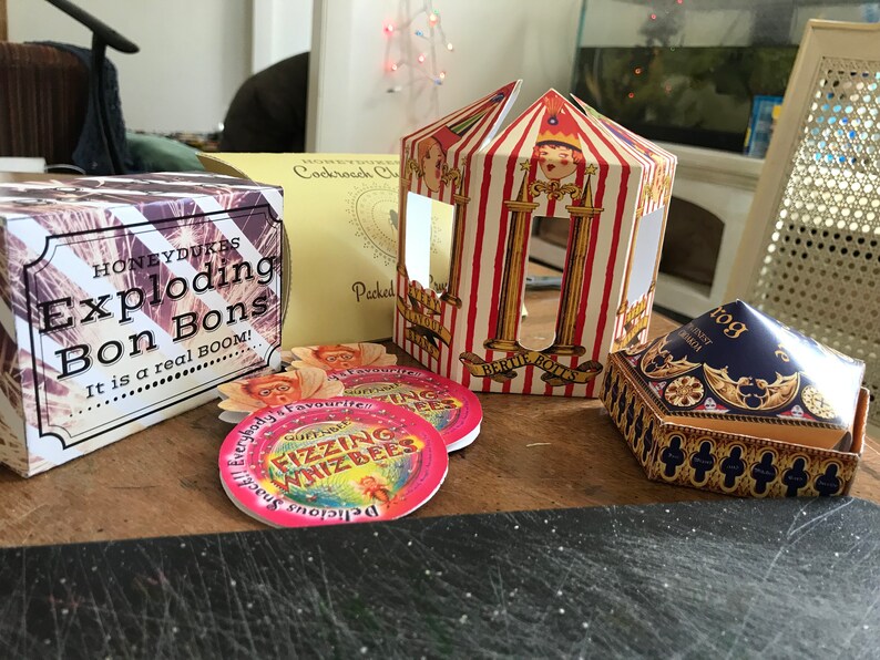 Multi-Pack Harry Potter Honeydukes Candy Packaging Prints | Etsy