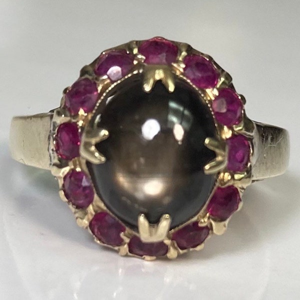 Star Sapphire Ring - Etsy