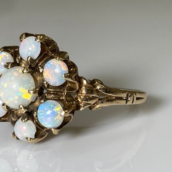 Antique Opal Ring - Etsy