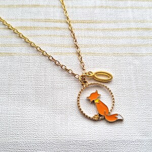 Fox Necklace, Cute Foxy Jewellery, Woodland Forest Jewelry, Animal ...