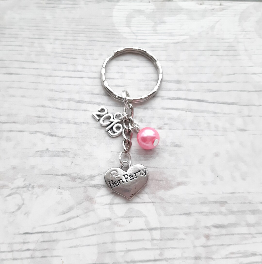 Hen Party Keyring, Bachelorette Keychain, Bridal Shower Gifts, Hen Do ...