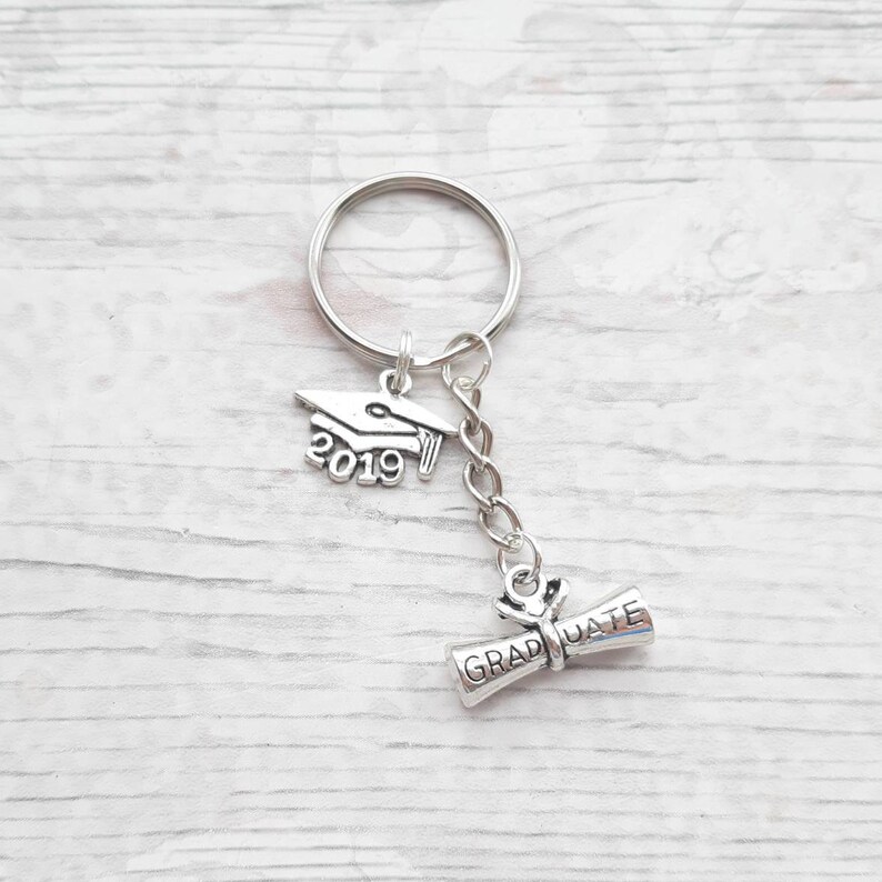 Graduation Keyring Graduate Keychain Scroll Keyring 2022 | Etsy UK