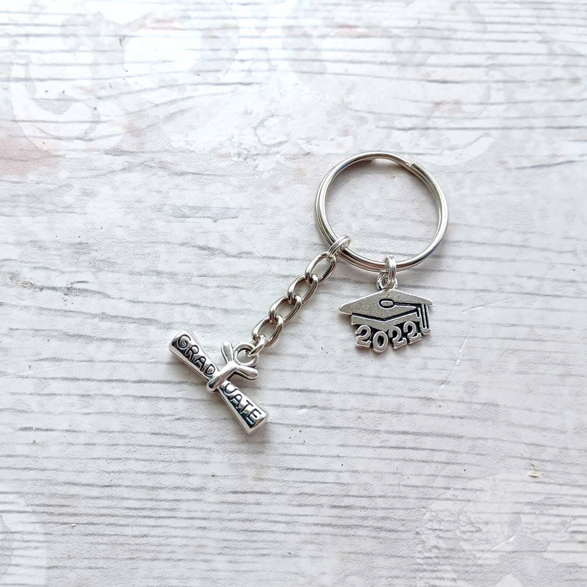 Graduation Keyring Graduate Keychain Scroll Keyring 2022 - Etsy UK
