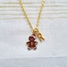 Gingerbread Man Necklace, Christmas Biscuit Jewellery, Stocking Filler ...