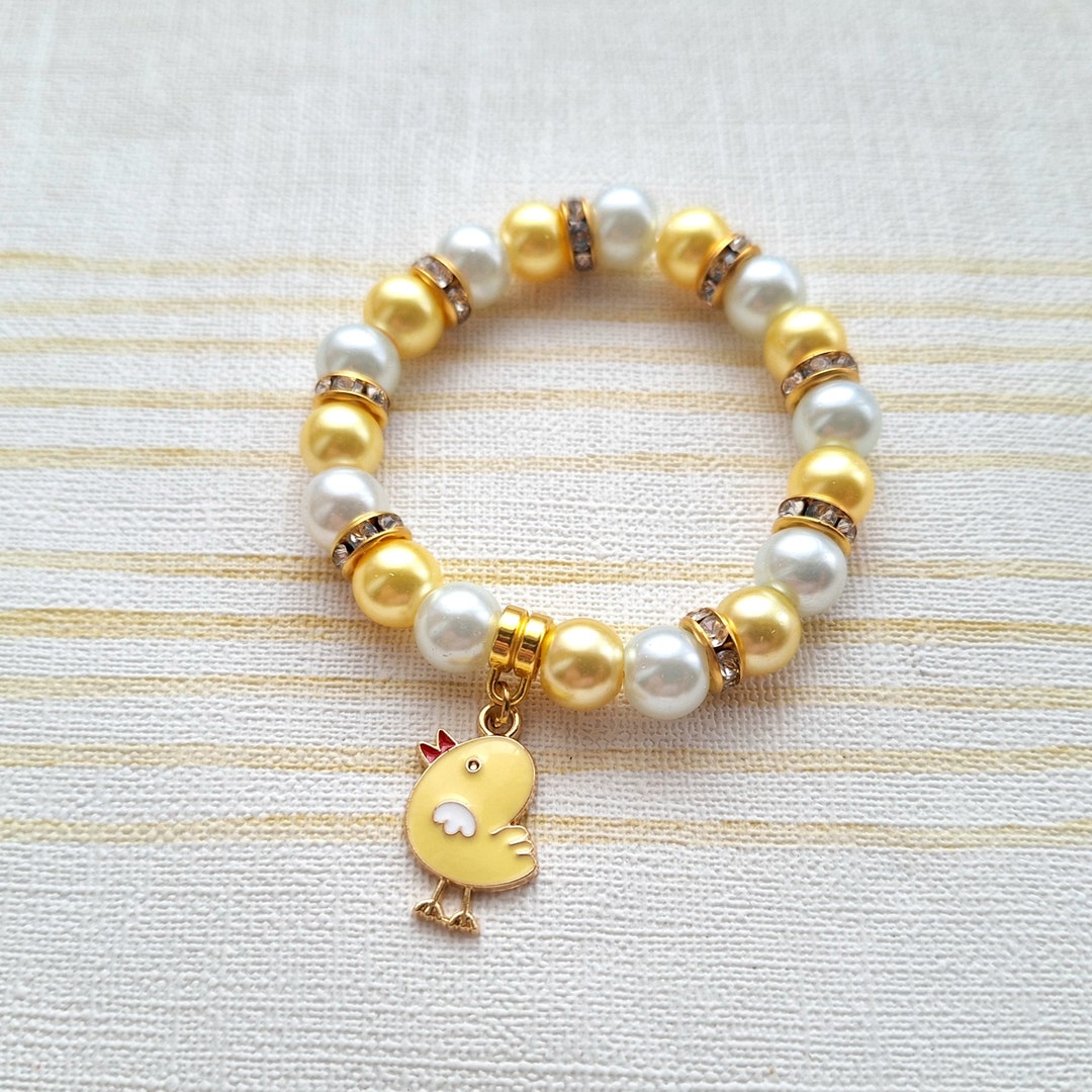 Chick Bracelet, Easter Jewellery, Chicken Bracelet, Animal Lover ...