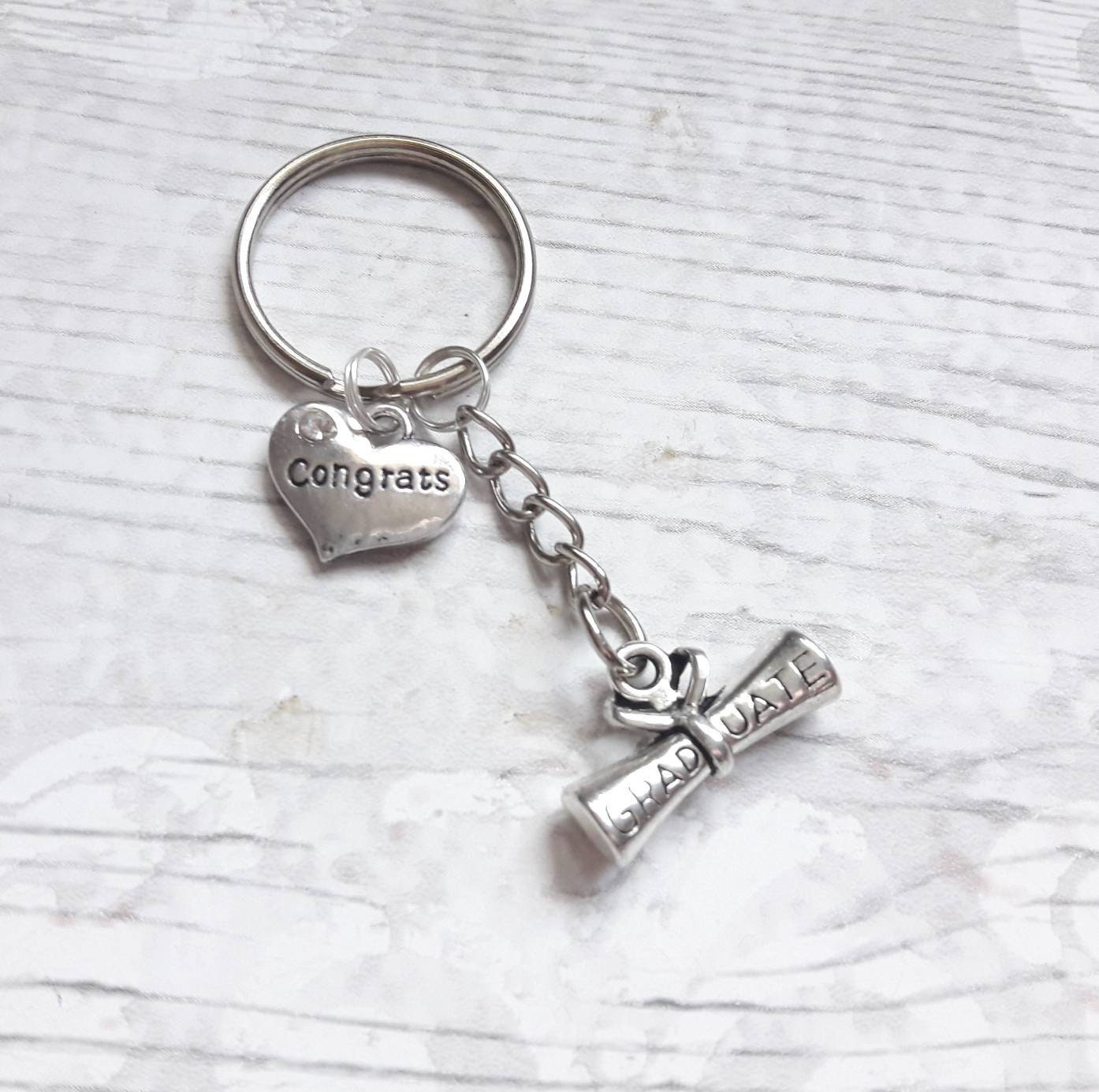 Graduation Keyring Graduate Keychain Scroll Keyring 2022 | Etsy UK