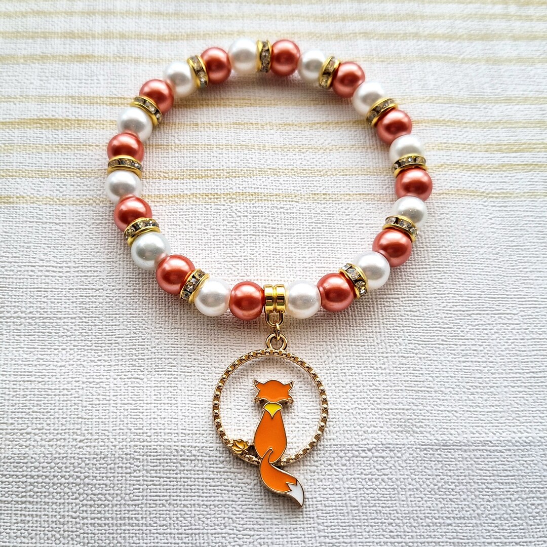 Fox Bracelet, Foxy Jewellery, Animal Lover Gift, Woodland Jewellery ...