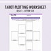 NANOWRIMO Word Count Tracking Worksheet - Etsy