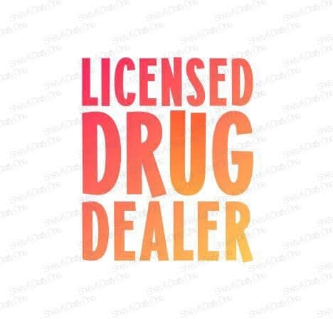 Licensed Drug Dealer & Pill Warning Labels Printed on Vinyl - Etsy