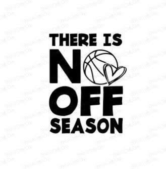 There is No off Season - Basketball SVG, PNG, JPG - Etsy