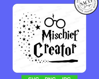 Mischief Creator Svg - Etsy