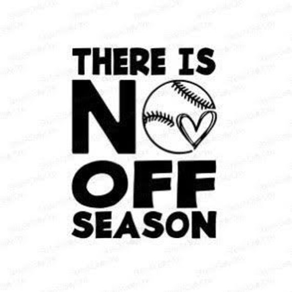 There is No off Season Softball SVG PNG JPG | Etsy