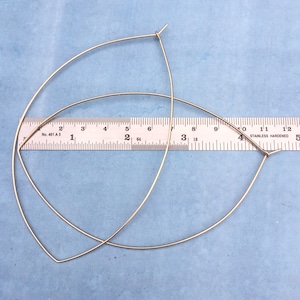 Extra Large Hoops, Big Gold Hoops, Huge Hoops, 4 Inch, 100mm, Gold ...