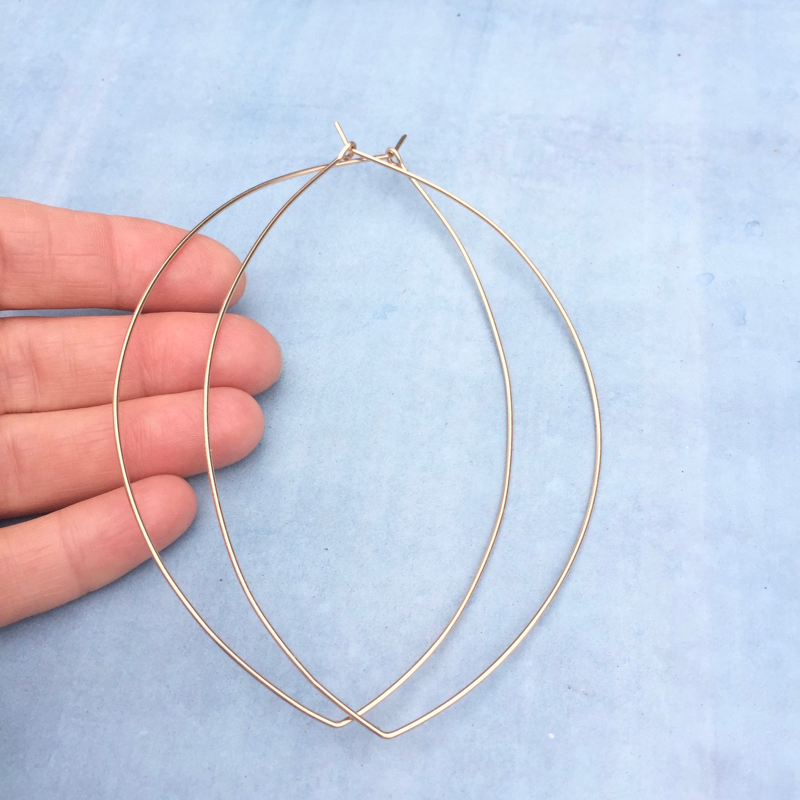 Extra Large Hoops Big Gold Hoops Huge Hoops 4 Inch 100mm - Etsy