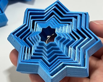 3d Printed Star Fidget Toy - Etsy