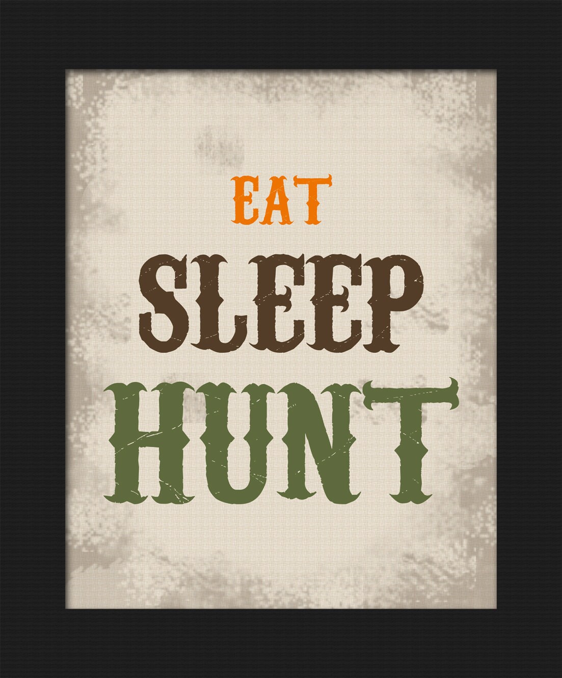 PRINTABLE: Hunting Themed Eat Sleep Hunt Boy's Bedroom - Etsy